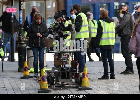 Stockport, UK. 10th May, 2021. Michael Nardone, who plays D.I Neil ...