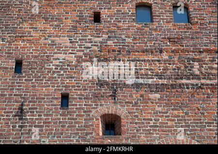The abstract view of 15th century Kaunas city Cathedral Basilica ...