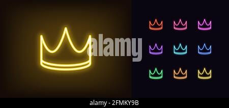 King throne icon. Outline king throne vector icon for web design ...