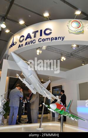 Aviation Industry Corporation of China Aerospace company logo seen ...