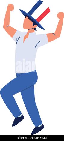 french man dancing Stock Vector Image & Art - Alamy