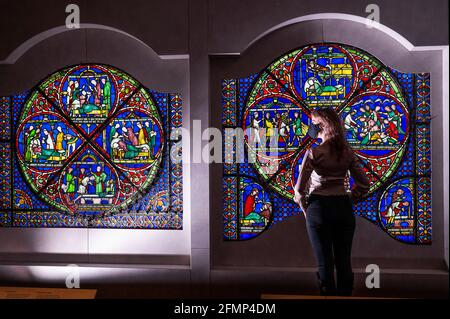Becket Miracle Window 6, Trinity Chapel Ambulatory, medieval stained ...