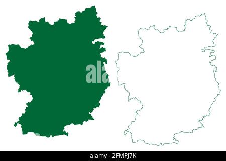 Chhindwara district (Madhya Pradesh State, Jabalpur division, Republic ...
