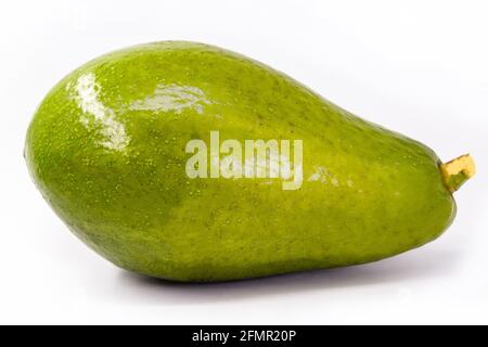 Brazilian fruit known as avocado, in isolated background white Stock ...