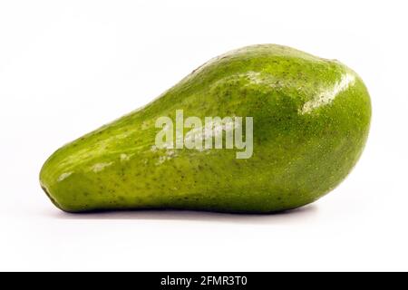 Brazilian fruit known as avocado, in isolated background white Stock ...