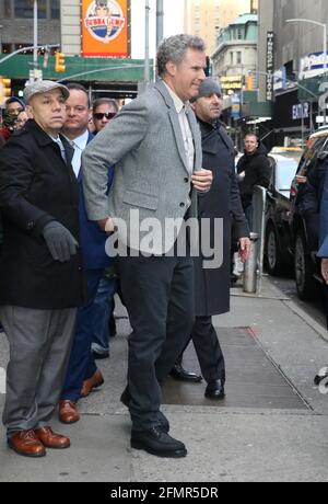 New York - NY - 20200212- Will Ferrell Exits Good Morning America ...