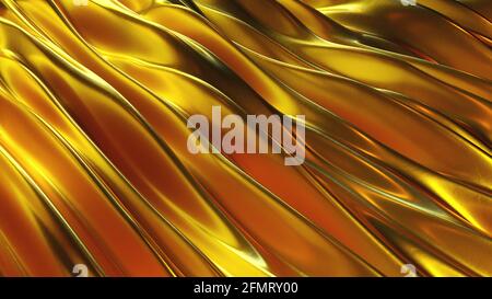 Luxurious 3d render stripes in geometric flow with linear textures ...