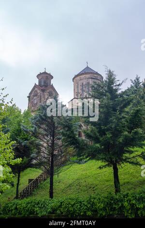 Martvili orthodox monastery built in VII century. Georgia, samegrolo ...