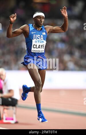 Will Claye (USA) at the Final Triple Jump Men of the IAAF World ...