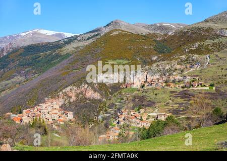 Village of Castellar de Nuch in the province of Barcelona, Catalunya ...