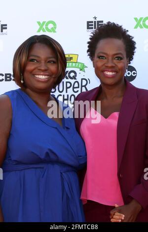 LOS ANGELES - SEP 8: Deloris Davis Grant, Viola Davis, Genesis Tennon, Julius Tennon at the EIF ...