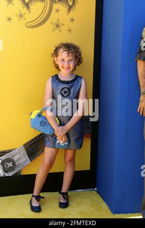 LOS ANGELES - JUN 24: Nev Scharrel at the "Despicable Me 3" Premiere at ...
