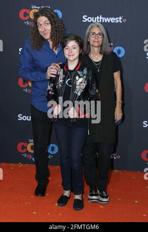 LOS ANGELES - NOV 8: Weird Al Yankovic, daughter Nina Yankovic, Suzanne ...