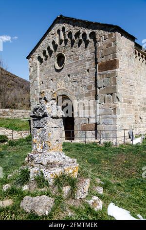 church, Coll, La Vall de Boi, valley, Spain Stock Photo - Alamy