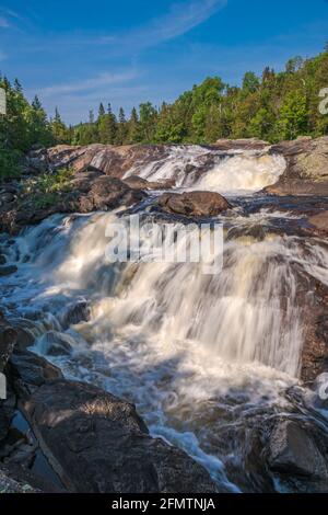 Sand River Falls Ontario Stock Photo - Alamy