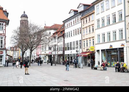 Goettingen. 16th Apr, 2021. Photo taken on April 16, 2021 shows a ...
