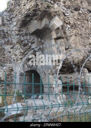 A Single Structural Element City Wall Ruins in Nicaea Stock Photo - Alamy