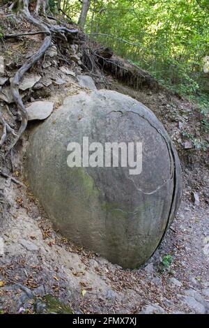Giant historical stone ball discovered in Bosnia and Herzegovina Stock ...