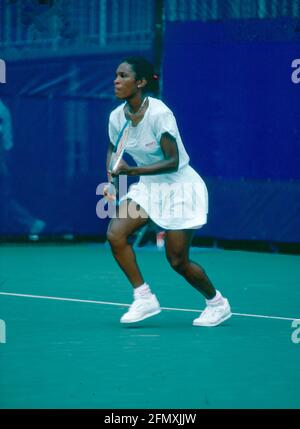 American tennis player Zina Garrison, US Open 1995 Stock Photo - Alamy