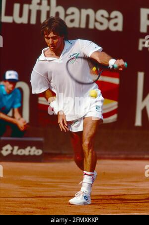 Argentinian tennis player Franco Davin, Italy 1990s Stock Photo - Alamy