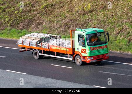 Construction industry scaffolding business hgv delivery lorry truck ...