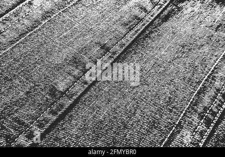 Distressed overlay texture of weaving fabric. grunge background ...