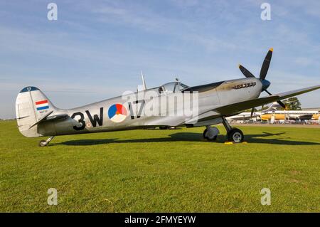 Supermarine Spitfire Mk LF IXc MJ627 built at Castle Bromwich in 1943 ...