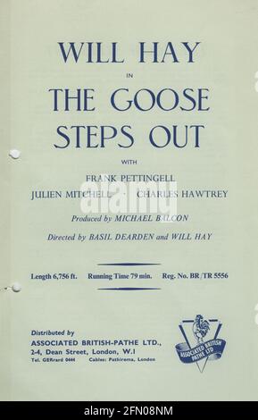 Goose Steps Out The (1942) Date: 1942 Stock Photo - Alamy