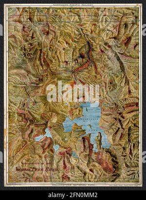 A restored, enhanced, reproduction of an 1898 antique map of the ...