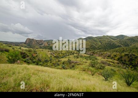 Scenery along Rub Road Stock Photo - Alamy