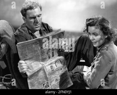William Bendix and Mary Anderson / Lifeboat / 1943 directed by Alfred ...
