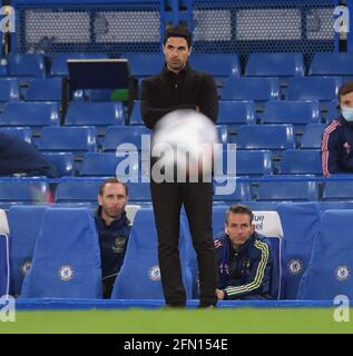 Mikel Arteta, Head Coach of Arsenal FC during the UEFA Champions League ...