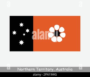 Northern Territory flag, state and territory, Australia, oceanian ...