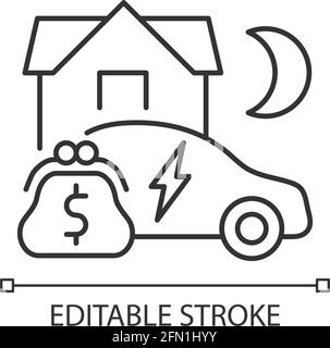 EV energy tariff icon Stock Vector Image & Art - Alamy