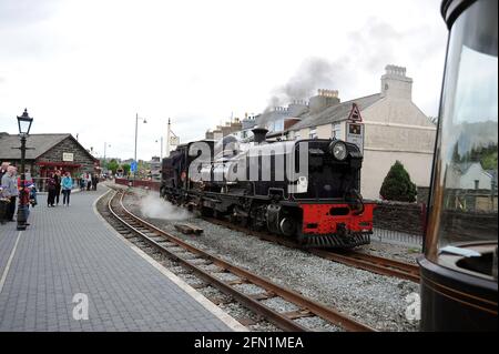 Ffestiniog Railway steam Locomotive No 8 'James Spooner', 1872. This 0 ...