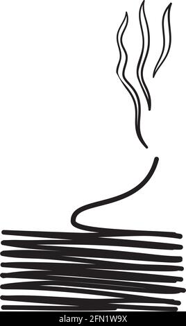 Soldering Iron Icon. Hand Drawn Sketch Design. Vector Illustration ...