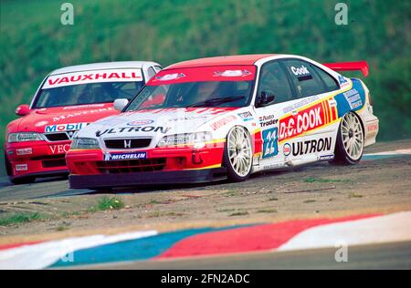 Paula Cook in her Honda Accord in rounds 5 and 6 in the BTCC ...