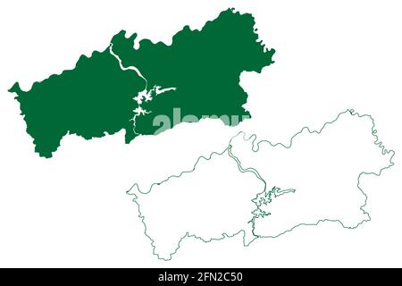 Narmadapuram district (Madhya Pradesh State, Narmadapuram division ...