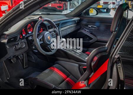 Porsche GT3 interior Stock Photo - Alamy
