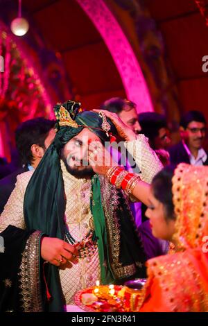 wedding Indian rituals Stock Photo - Alamy