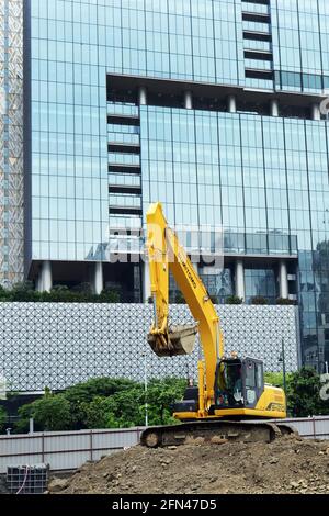 The ultra modern Ore building in Bonifacio Global City in Metro Manila ...