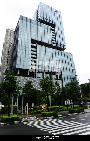 The ultra modern Ore building in Bonifacio Global City in Metro Manila ...