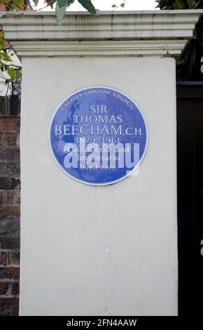 Conductor SIR THOMAS BEECHAM Composer BRIAN EASDALE and the Leader of ...