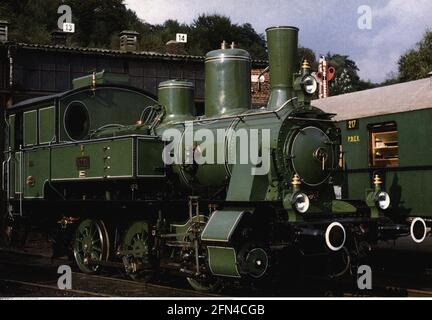transport / transportation, railway, locomotives, steam locomotive of ...