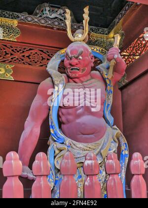 Nio Benevolent Kings Sculpture in Nikko, Japan Stock Photo - Alamy