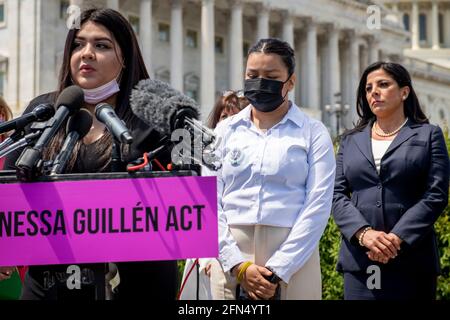 I AM VANESSA GUILLEN, Mayra Guillen (center), 2022. © Netflix ...