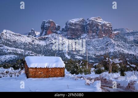 Roques de Benet, in Horta de Sant Joan, El Port Nature Reserve Stock ...