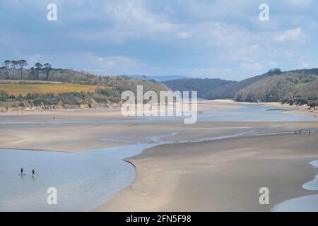 The Erme Estuary, Devon, England Stock Photo - Alamy