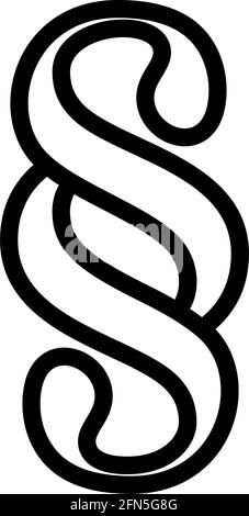 Paragraph Symbol Icon. Editable Bold Outline With Color Fill Design ...