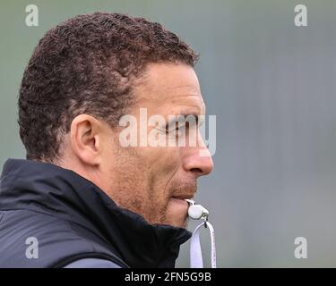 Barnsley, UK. 14th May, 2021. Valérien Ismaël manager of Barnsley ...